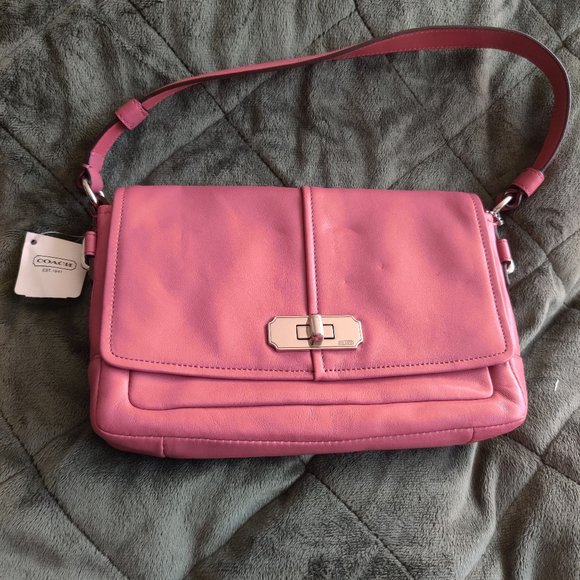 Coach | Bags | Nwt Coach Pink Shoulder Bag | Poshmark